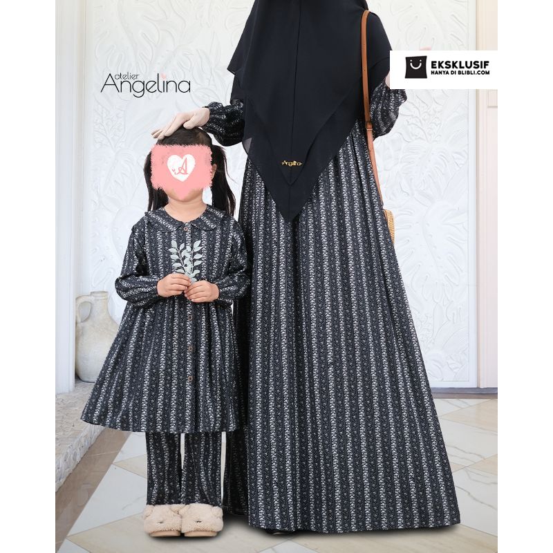 Jual Atelier Angelina Nori Floral Sarah Dan Little Zahra - Midnight Di ...