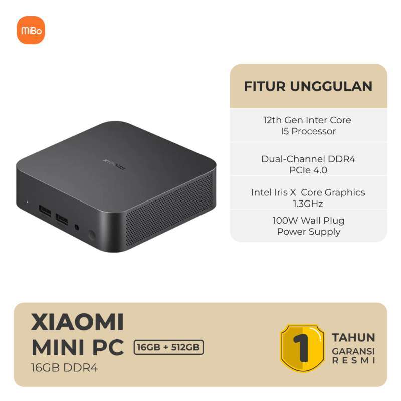 Promo Mi Mini Pc I5-1240p Intel Nuc 16gb Ddr4 Ram 512gb Diskon 33% Di ...