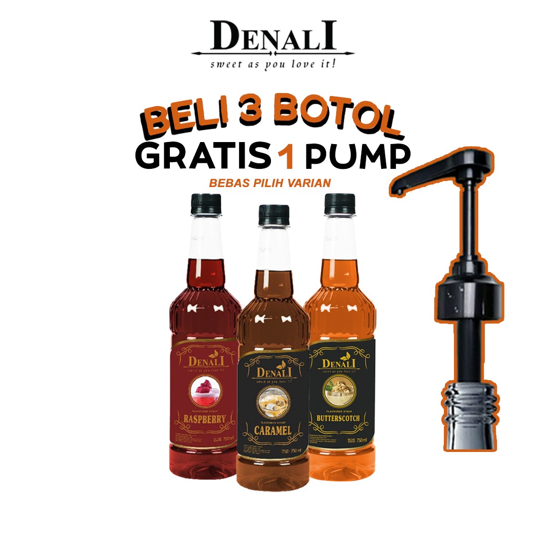 Jual Denali Syrup Sirup Denali Uk Rasa Raspberry Di Seller Unilac Store ...