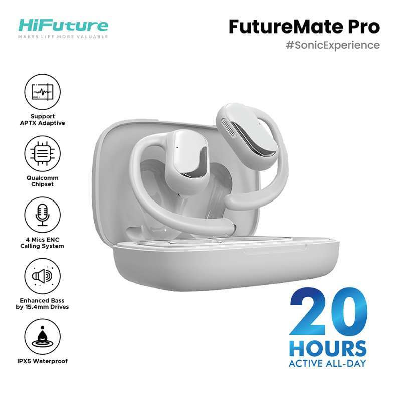 Promo Hifuture Futuremate Pro Open Ear Headphone Air Conduction Comfort ...