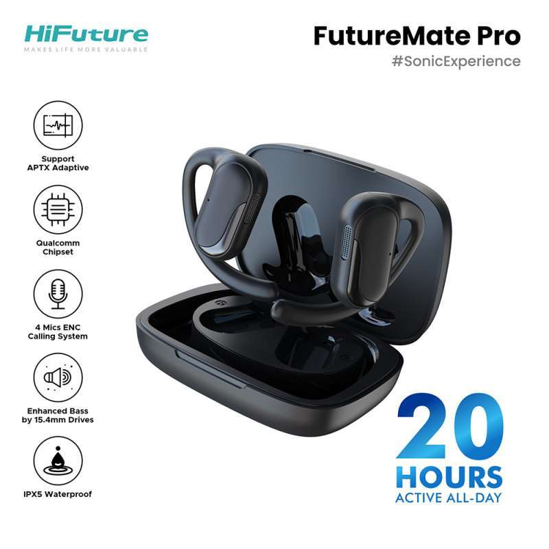 Promo Hifuture Futuremate Pro Open Ear Headphone Air Conduction Comfort ...