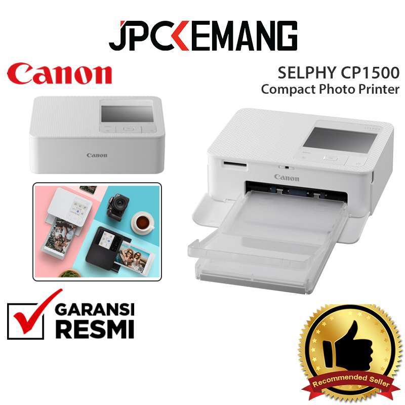 Promo Jpc Kemang Canon Selphy Cp1500 Compact Photo Printer Foto Portable Cp 1500 Garansi Resmi ...
