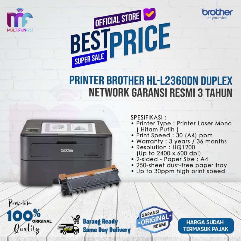 Brother Printer Indonesia 🔥 Harga & Spesifikasi Terbaru Juni 2026