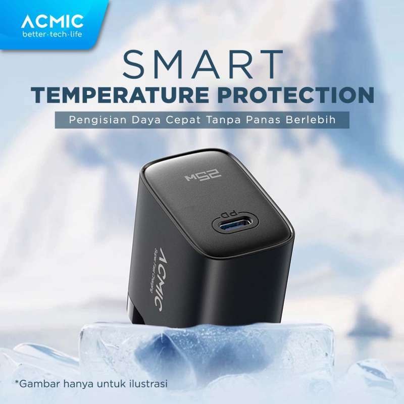 Promo Acmic Cpd25 Type C 25w Charger Super Fast Charging Adaptor For ...
