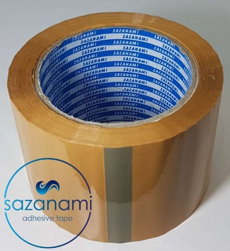 Jual Lakban Bening 3 Inch 100 Yard Sazanami Opp Tape 72mm Di Seller ...