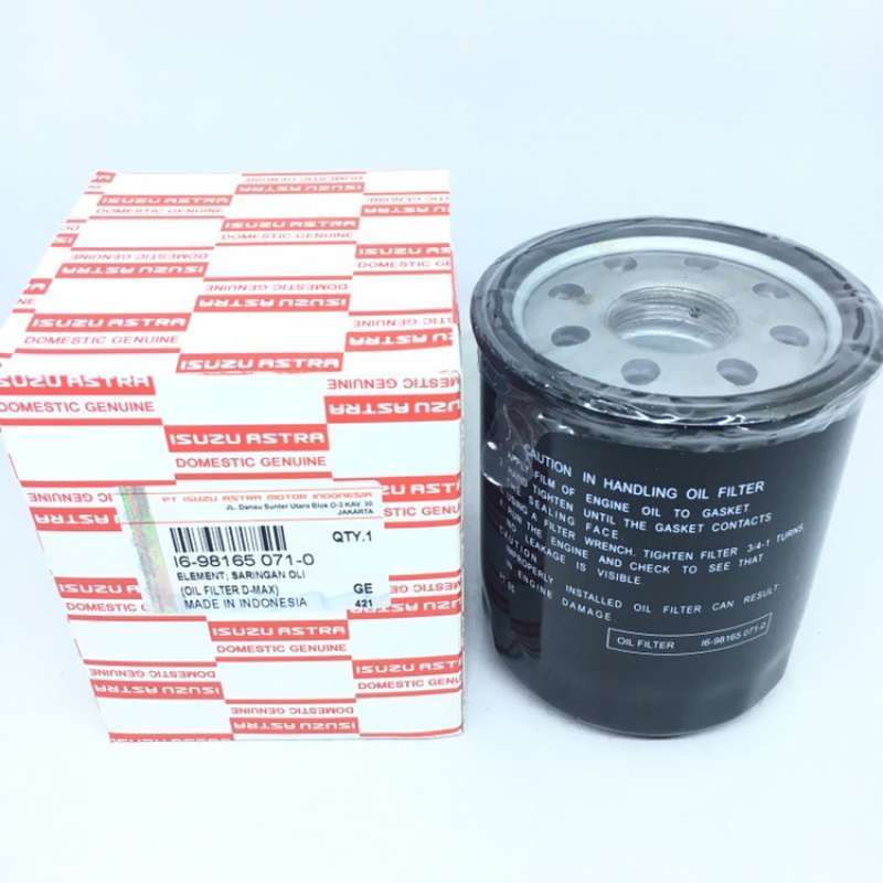 Jual Filter Oli (Oil Filter) Isuzu D-Max / Dmax / MUX Asli di Seller ...