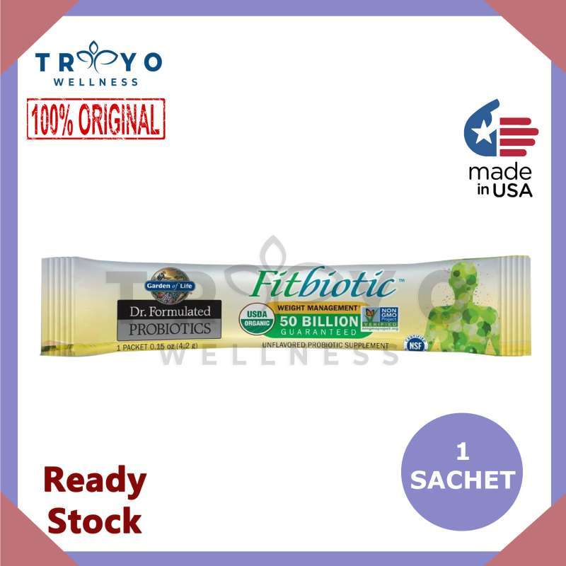 Jual Dr Formulated Probiotics Fitbiotic 50 Billion Garden of Life ...