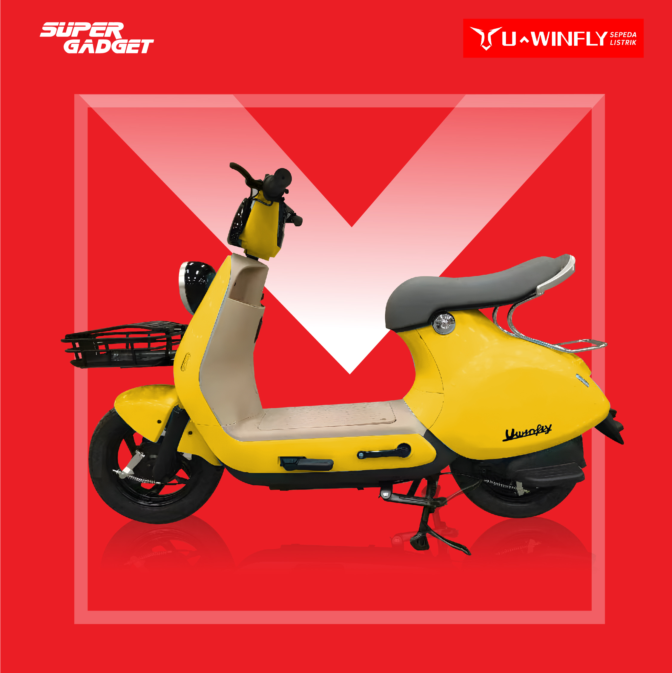 Jual Sepeda Listrik Uwinfly R8s 48v 12ah Garansi Resmi - Reg+proteksi ...