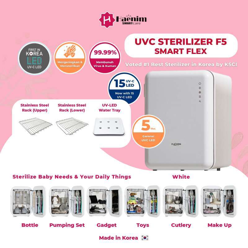 Jual Haenim Uv Sterilizer F5 (smart Flex) Di Seller Haenim Official ...