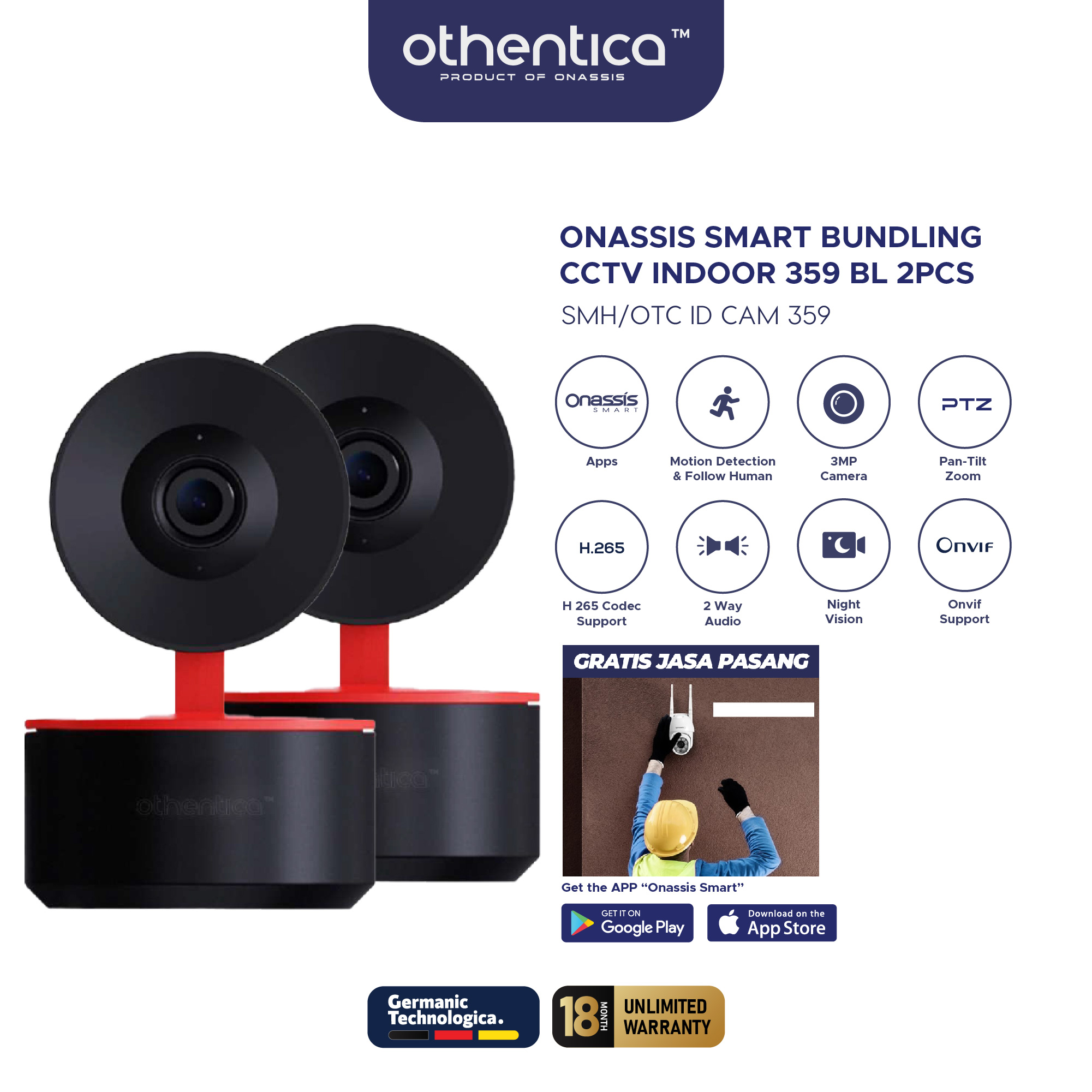 Jual Cctv Onassis Indoor Original Murah - Harga Diskon Juli 2024 ...
