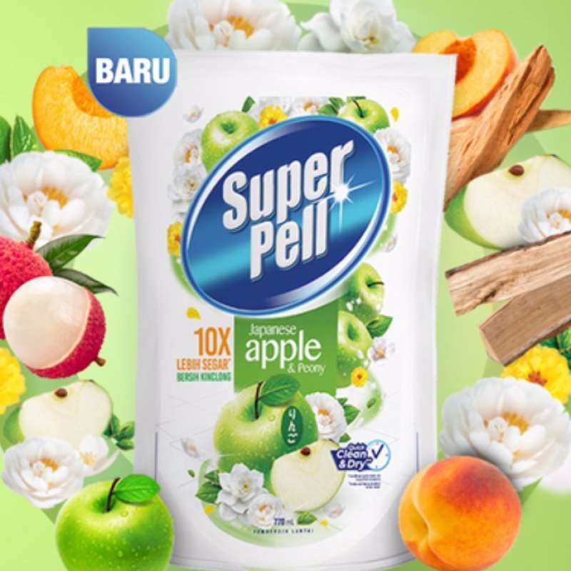 Jual Apel - Superpell Japanesse Apple Peony Pembersih Lantai 770ml Di Seller Ms Mart - Gudang ...