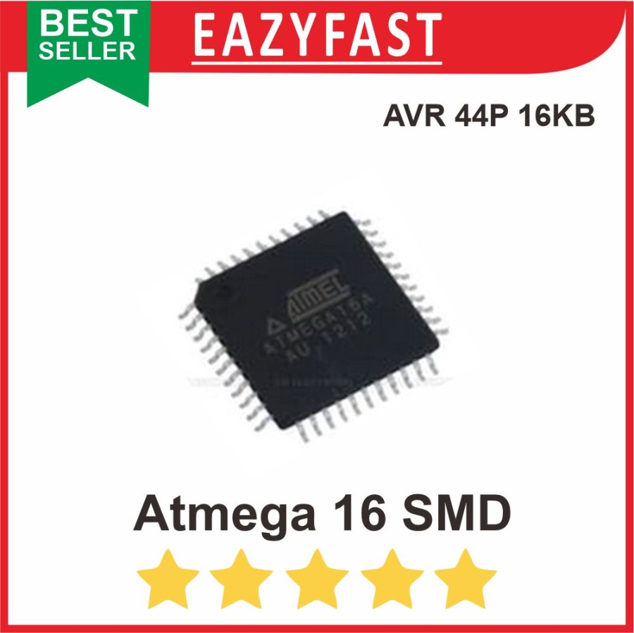 Promo Ic Atmel Atmega At Mega 16 Smd Atmega16 Chip Avr Micro Controller Uc Diskon 5 Di Seller