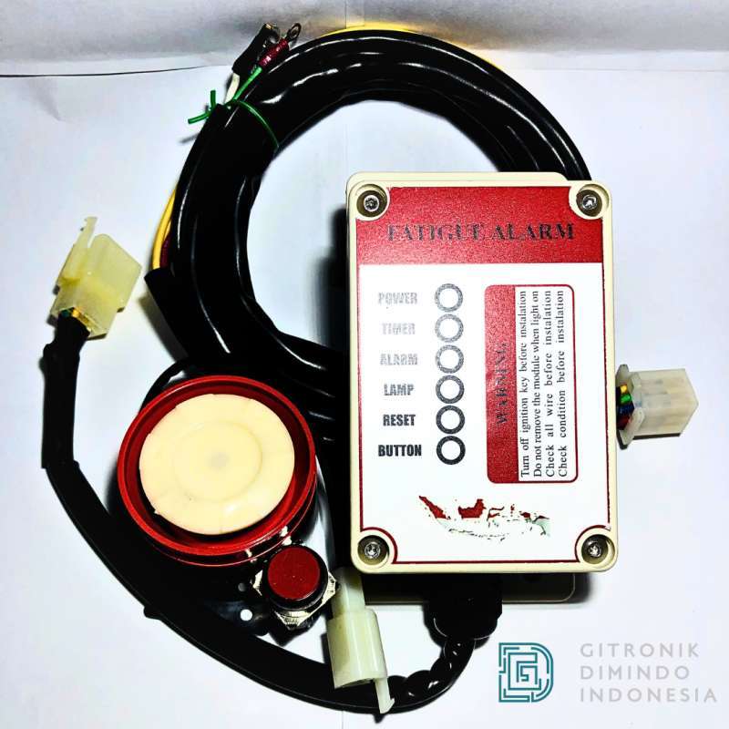 Jual Fatigue Alarm 24v | Fatigue Warning Alarm | Alarm Kelelahan | 24v Di Seller Gitronik ...