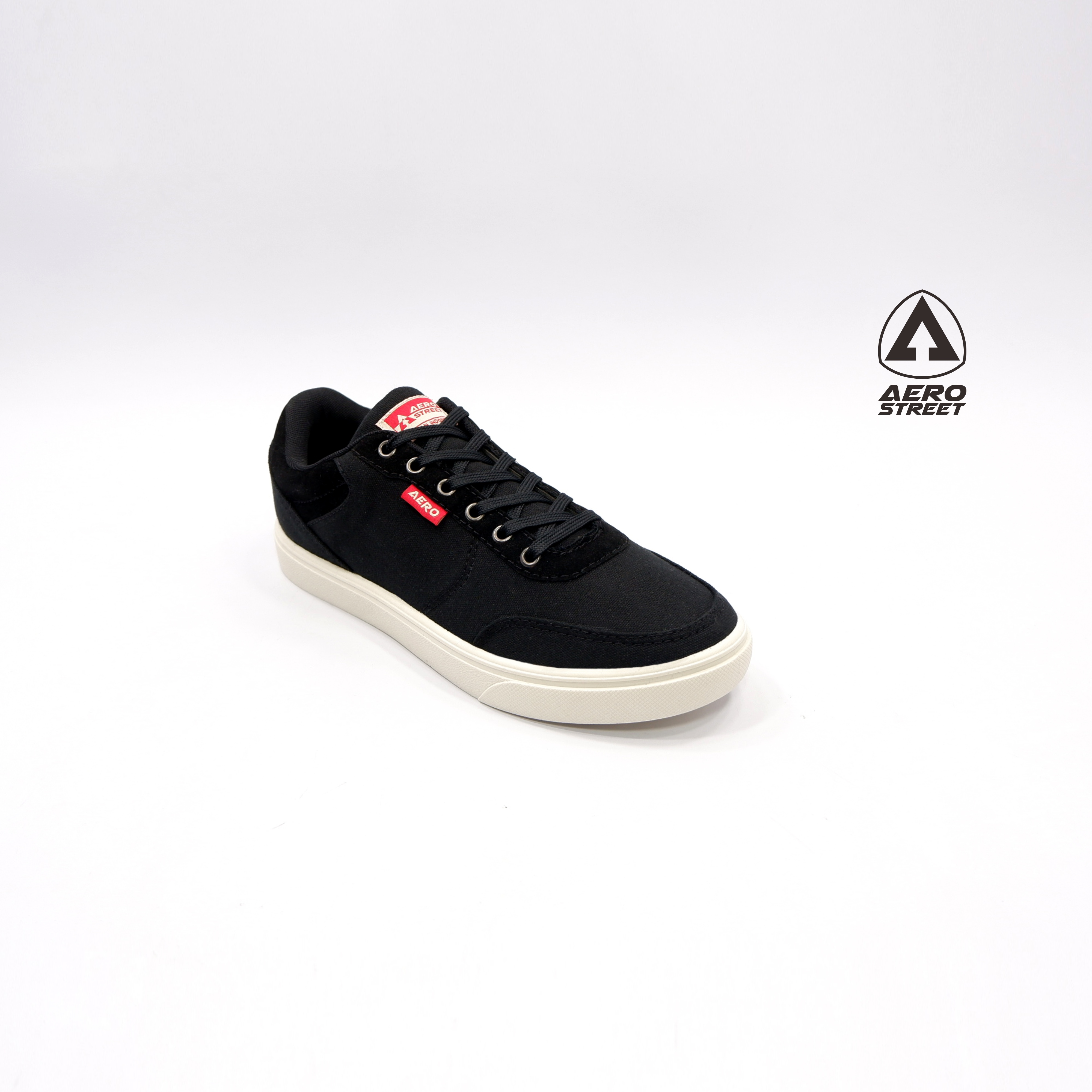 Promo Aerostreet 36-45 Brave Low Hitam - Sepatu Sneakers Casual Sport ...