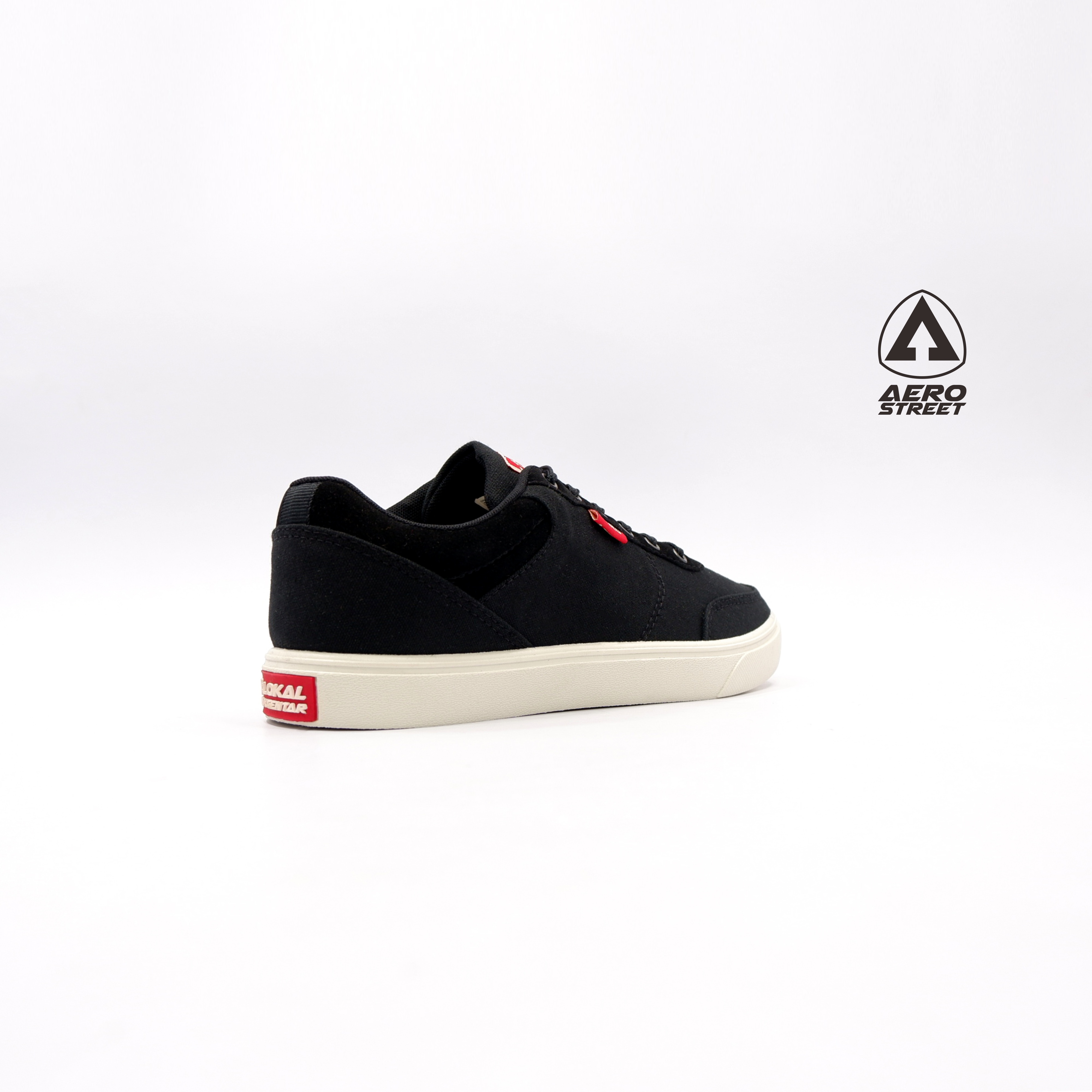 Promo Aerostreet 36-45 Brave Low Hitam - Sepatu Sneakers Casual Sport ...