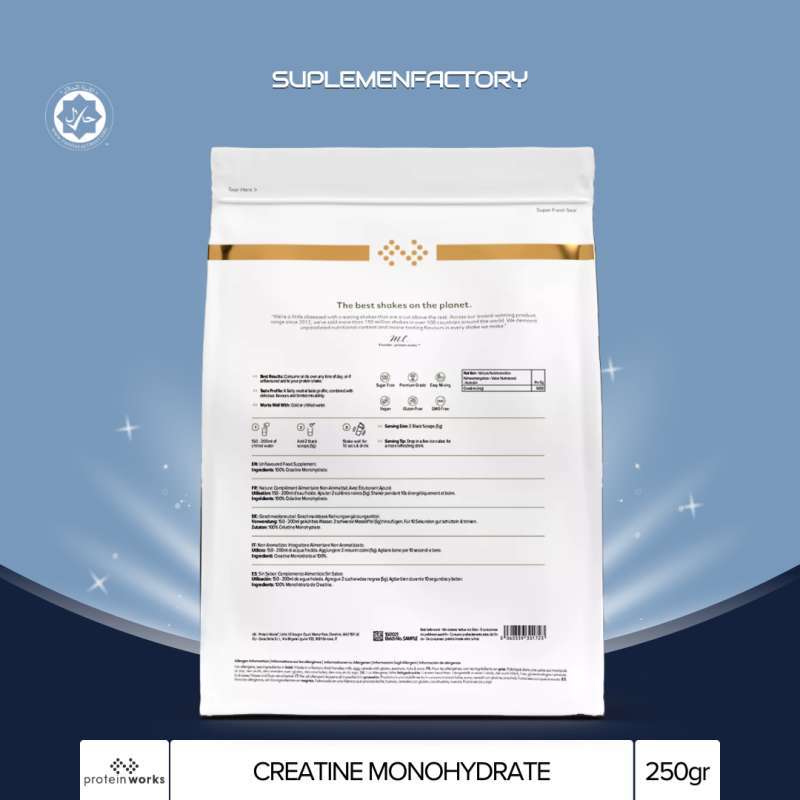 Jual The Protein Works Creatine Monohydrate 250 Gram Di Seller Suplemen ...