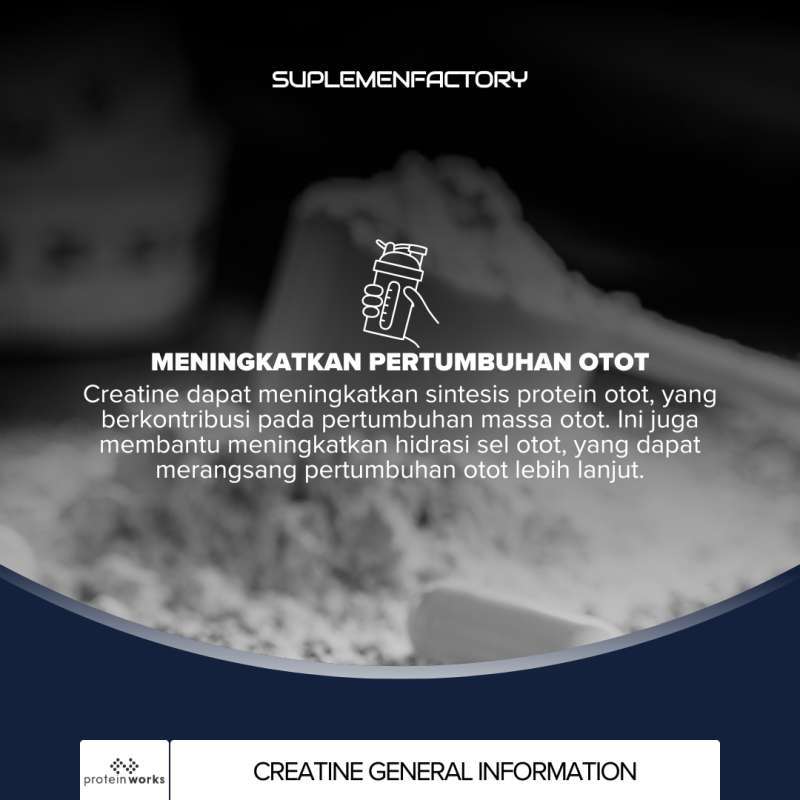 Jual The Protein Works Creatine Monohydrate 250 Gram Di Seller Suplemen ...
