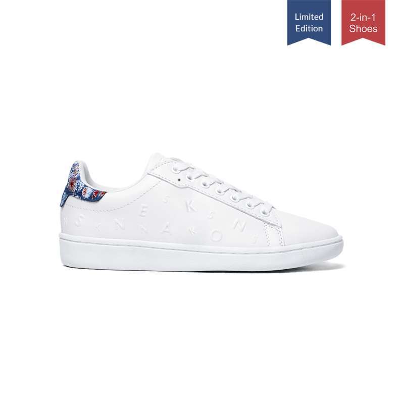 Jual Sepatu Sneakers Wanita Sneakon Ariel 2in1 Bluewhite Di Seller ...