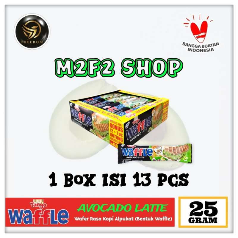Promo Tango Waffle Avocado Latte | Wafer Krim Kopi Alpukat Sachet - 25 ...