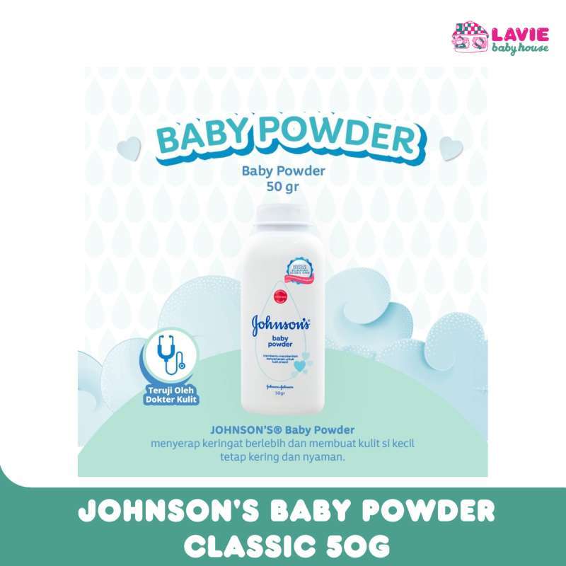 Jual Johnson's Baby Powder Classic 50 G Di Seller Lavie Baby House ...