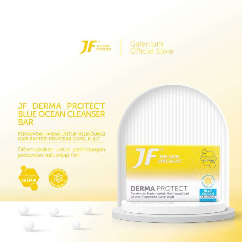Jual Beli 2 Jf Derma Protect Cleanser Bar Blue Ocean 90 Gr Gratis 1 Jf ...