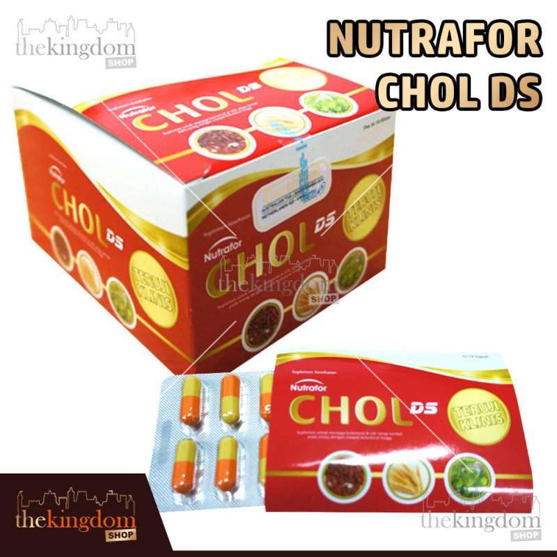 Jual Nutrafor Chol Ds Double Strength Cholesterol Suplemen Penurun ...