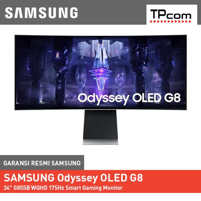 Jual Samsung Odyssey Oled G8 34 G85sb Wqhd 175hz Smart Gaming Monitor ...