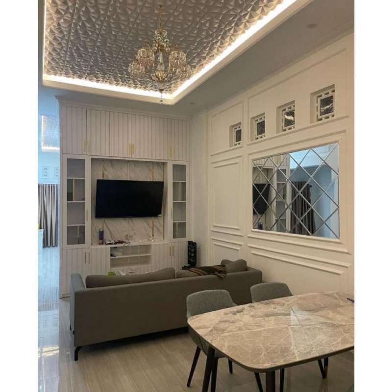 Promo List Profil Motif Tinggi 1 Meter Lebar 3cm Dekorasi Wall Moulding ...