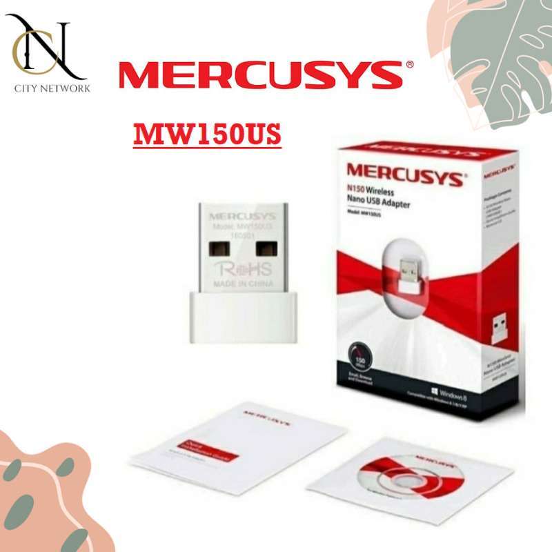 Jual Mercusys Mw150us 150mbps Nano Usb Wireless Adapter Mw150 Di Seller ...