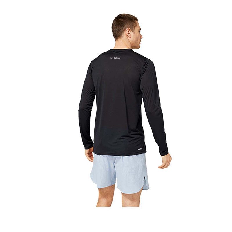 Promo New Balance Men Running Accelerate Long Sleeve Kaos Lari Pria [newlmt23225b] Diskon 18% Di ...