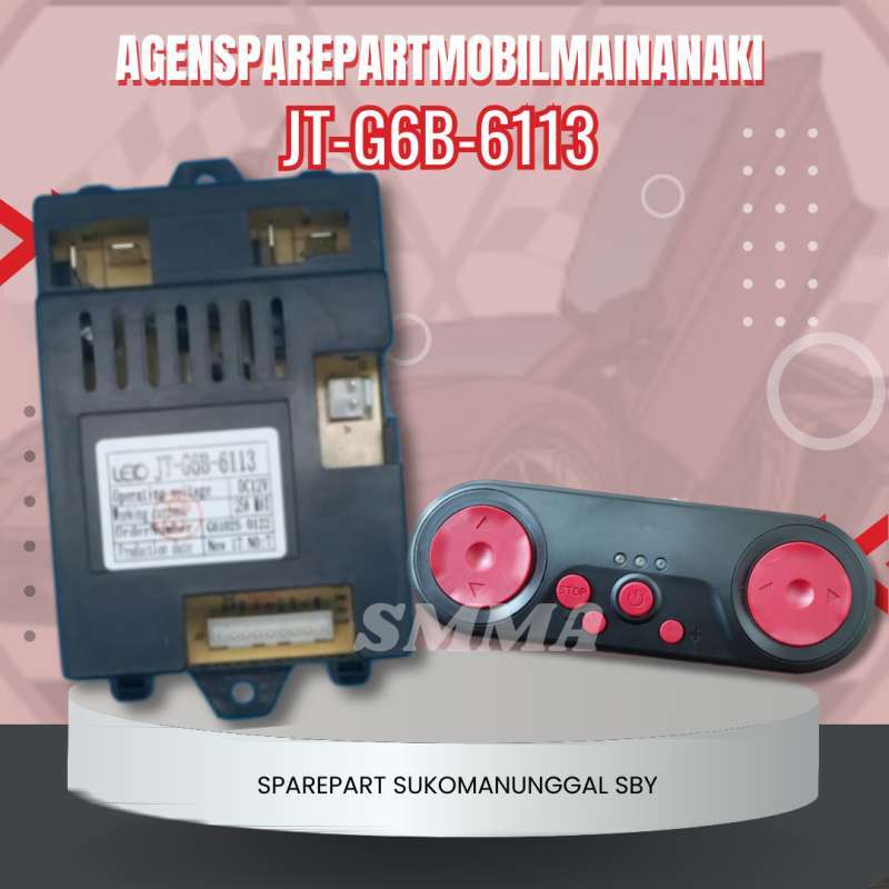 Jual ⚡Ready⚡Receiver+Remote Control 2,4Ghz JT-G6B-6113 12V (modul PCB ...
