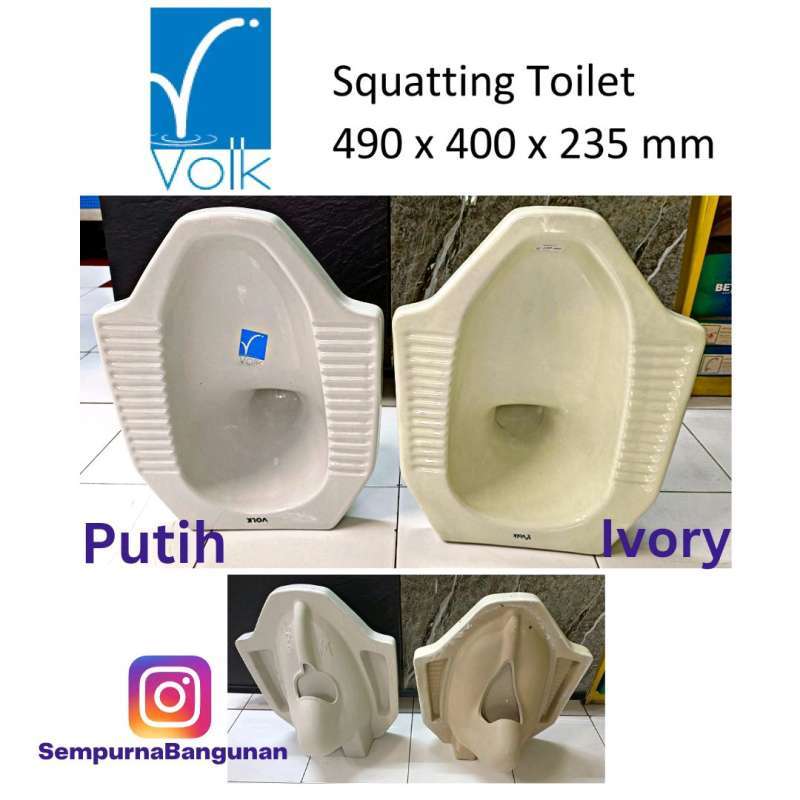 Jual Kloset closet closed jongkok Toto squatting toilet INA Trilliun ...