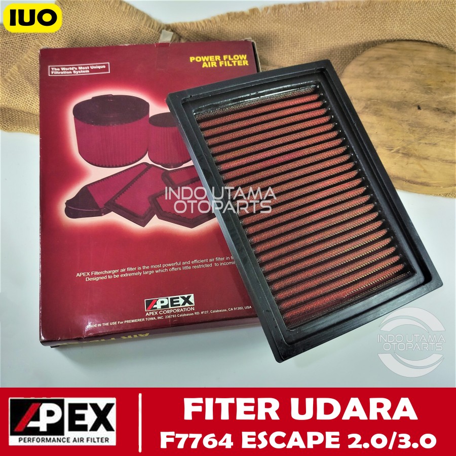 Promo Filter Udara Racing Ford Escape 2.0cc 2.3cc Saringan Udara APEX ...