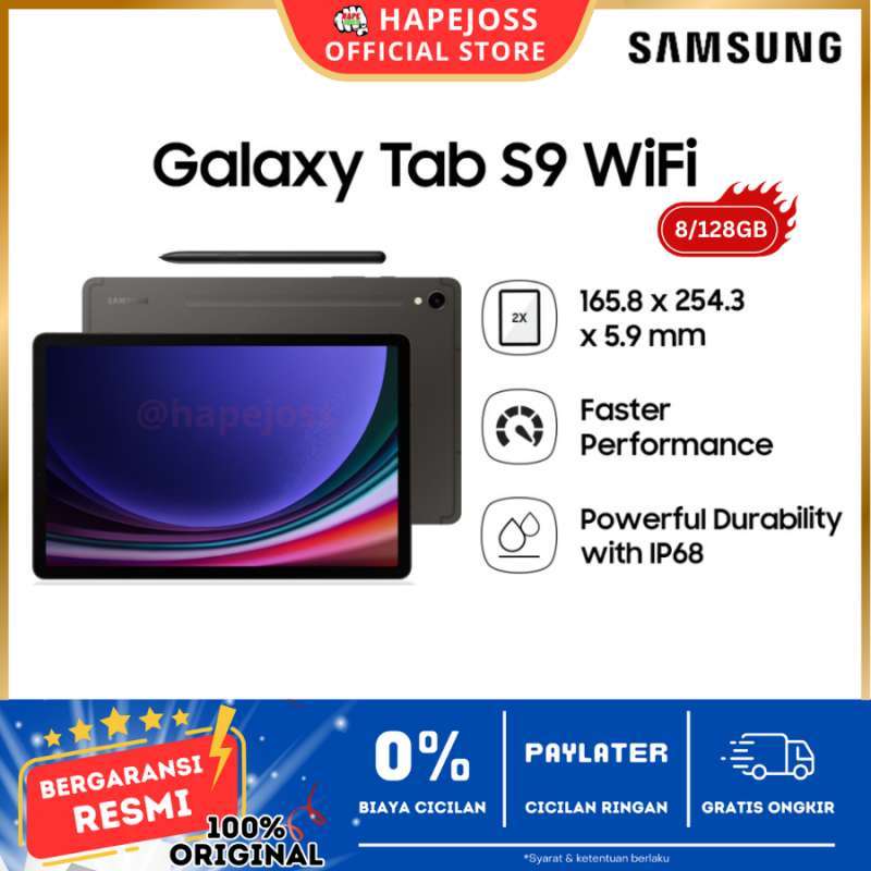 Jual Samsung Galaxy Tab S9 11 Wifi Spesifikasi Original, Murah & Diskon Harga Mei 2024 | Blibli