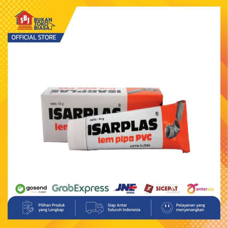 Jual Lem Pipa Pvc Isarplas Tube 40 Gr Di Seller Super Bangun Jaya Official Store - Super Bangun ...