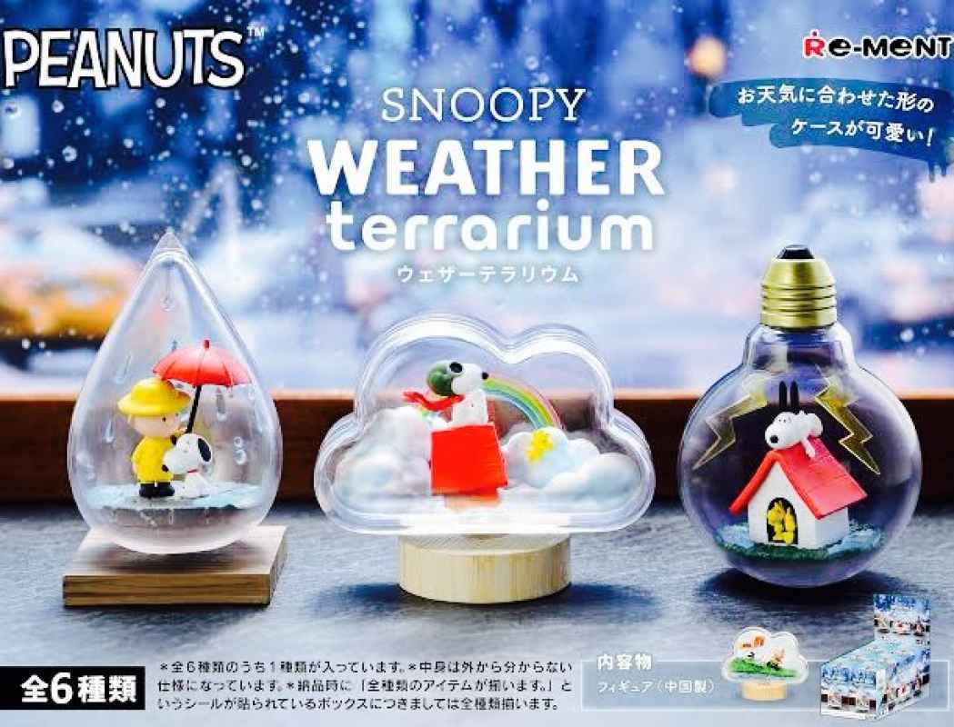 Promo Peanuts Snoopy Weather Terrarium - Lightning Day Diskon 23% Di ...