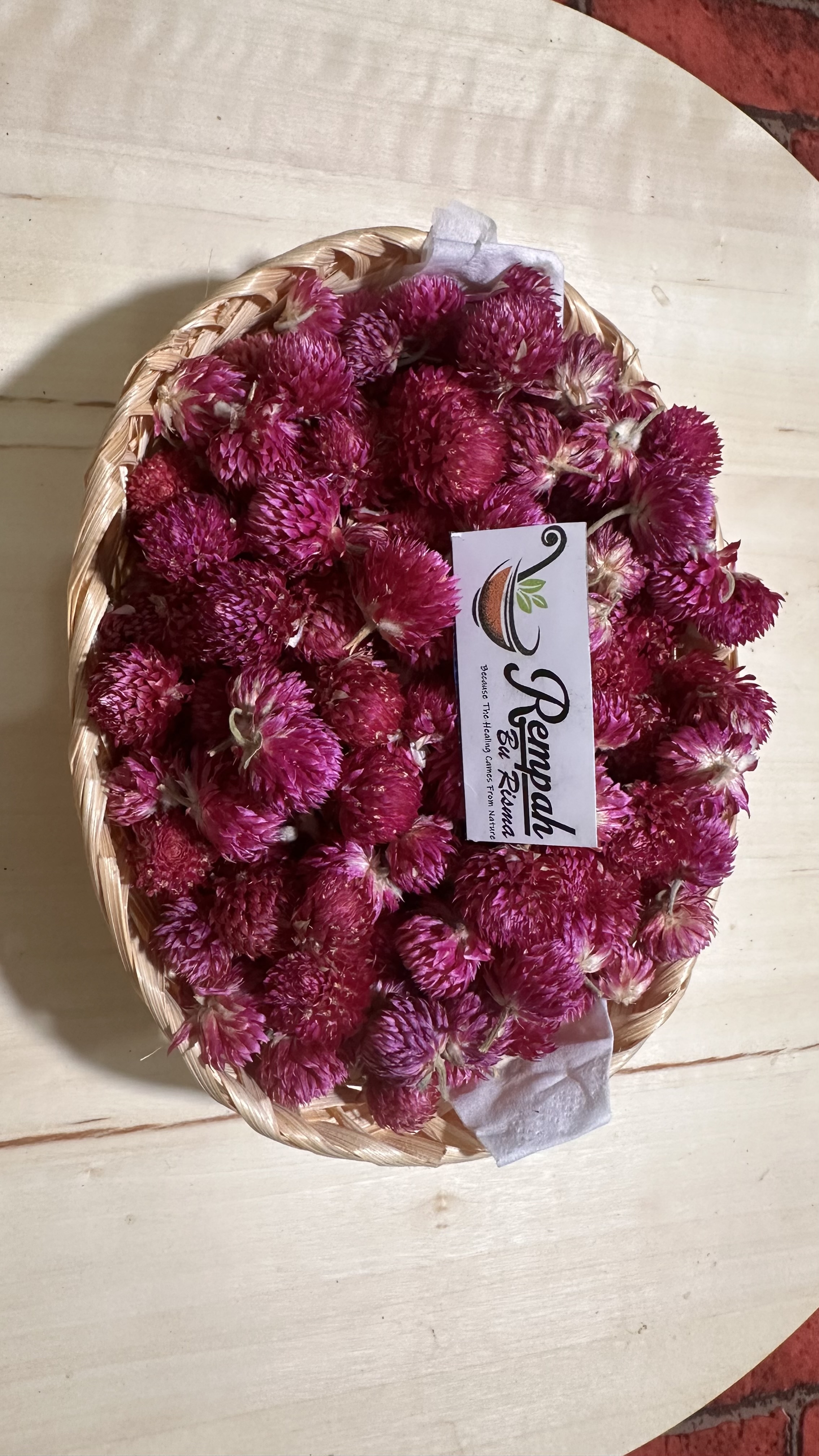 Jual Globe Amaranth Tea 1 Kg - Teh Bunga Globe Amaranth Kering Rempah ...