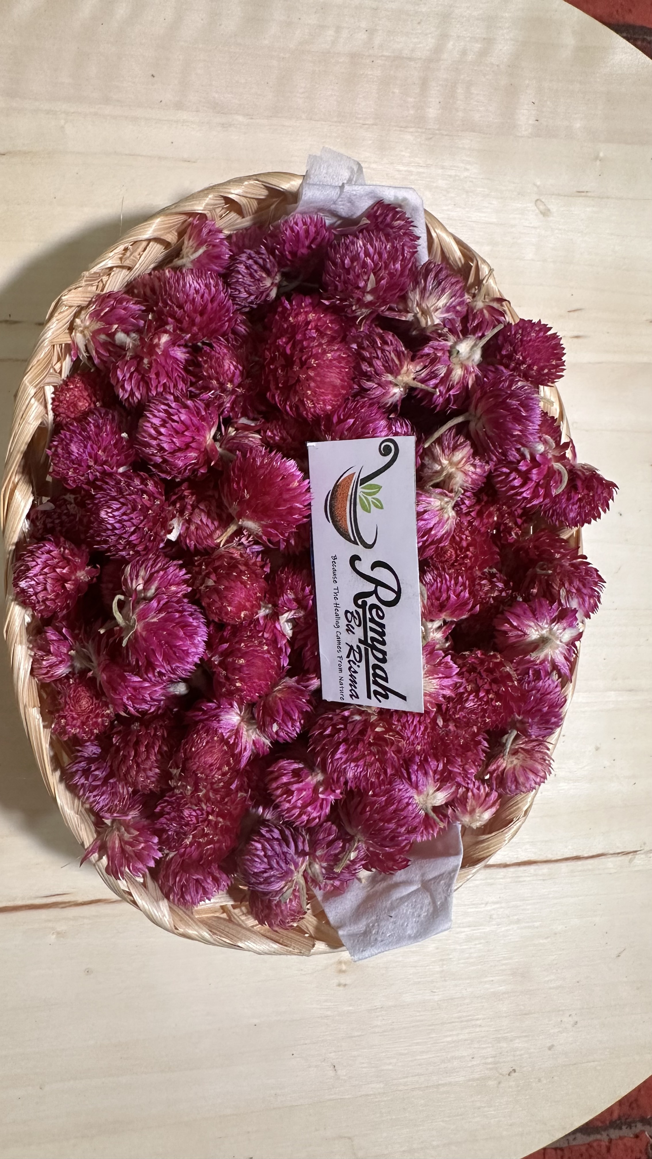 Jual Globe Amaranth Tea 1 Kg - Teh Bunga Globe Amaranth Kering Rempah ...