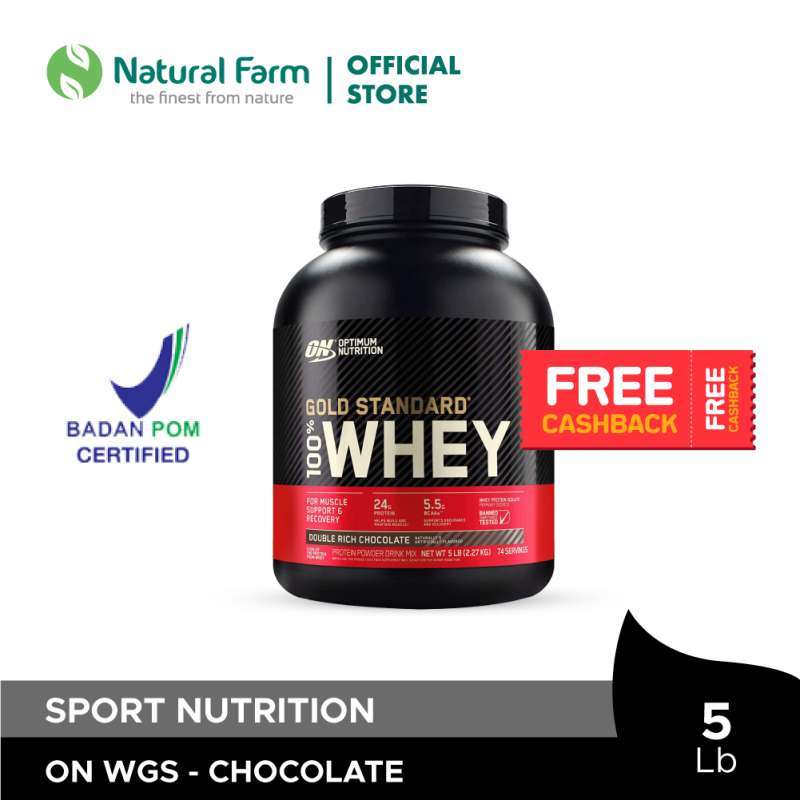 Jual Optimum Nutrition Gold Standard Whey 5 Lb Chocolate Di Seller ...