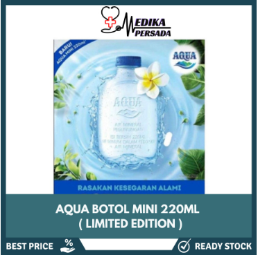 Jual Aqua Mini Kemasan Baru Limited Edition Cube 220ml di Seller ...
