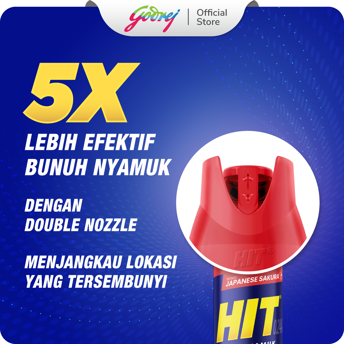 Promo Hit Aerosol Japanese Sakura Obat Nyamuk 400 Ml [2 Pcs] Diskon 28% ...