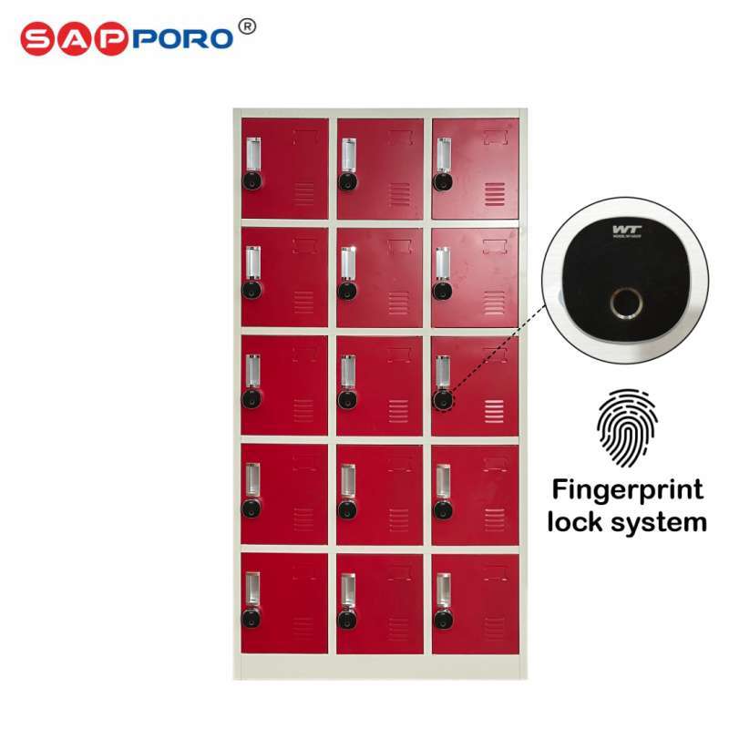 Promo Sapporo Koln 15 - Loker Besi 15 Pintu | Steel Locker 15 Doors ...