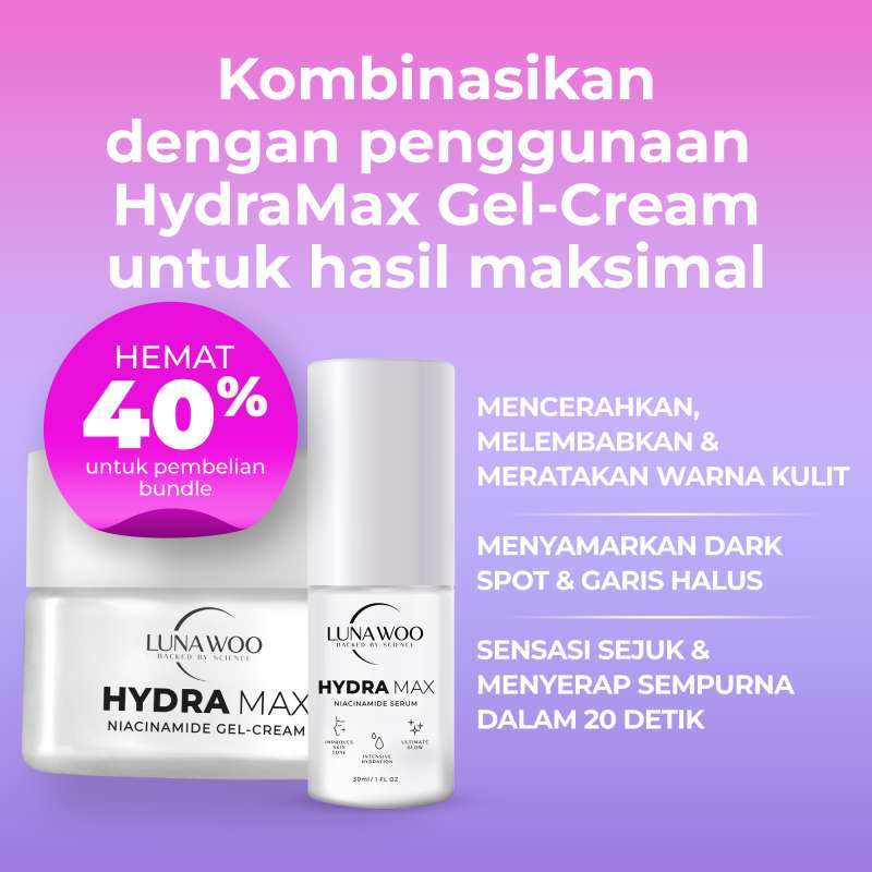 Jual Luna Woo Hydra Max Niacinamide Serum 30ml Di Seller Luna Woo ...