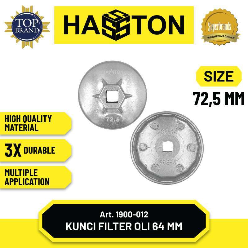 Jual Hasston Kunci Oli Filter Mangkok / Oil Filter Wrench (1900) - 64 ...