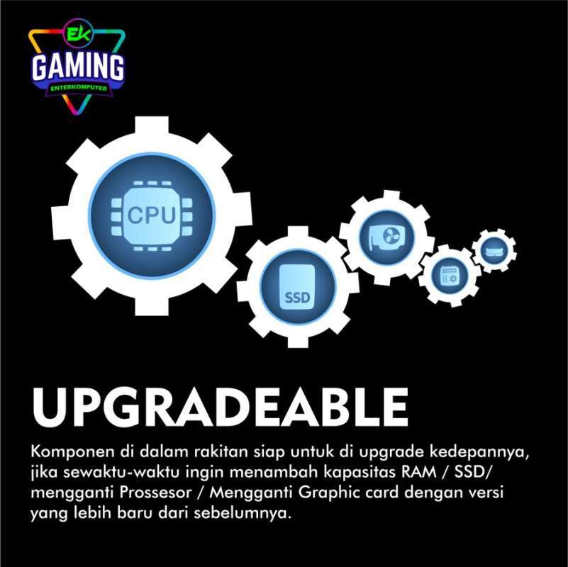 Jual PC Rakitan EK Gaming BattleStealth WH V2 - Ryzen 5 16GB ...