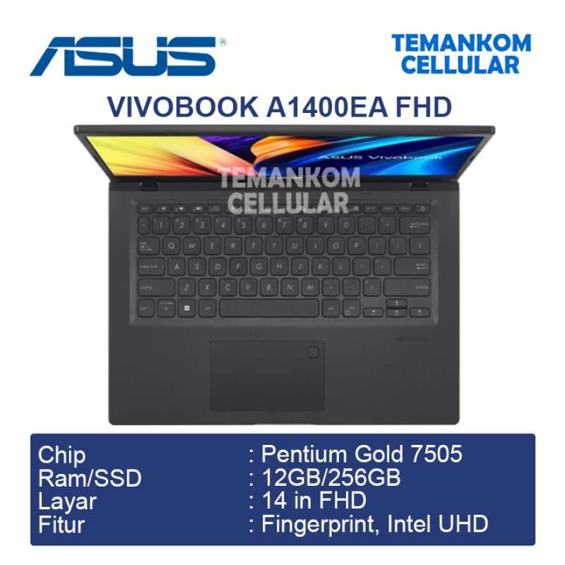 Jual Laptop Asus Vivobook 14 A1400ea Fhd Pentium Gold 7505 Ram 12gb ...