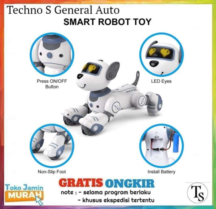 Jual Mainan Robot Anjing 🏷️ Original Terbaru, Terlengkap, & Harga ...