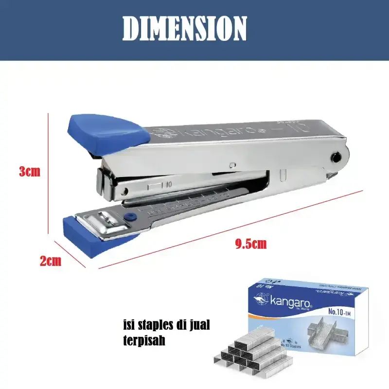 Jual Hekter Hd 10 / Jepretan / Stapler Hd 10 Kangaro Sejenis Stapler ...