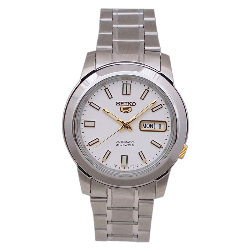 Jual Jam Tangan Pria Seiko 5 Sports Snkk07k1 Automatic White Dial ...