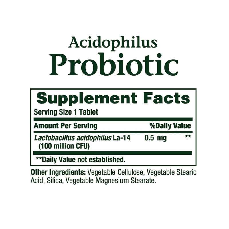 Jual Nature's Bounty Acidophilus Probiotic Pencernaan Probiotik Vitamin ...